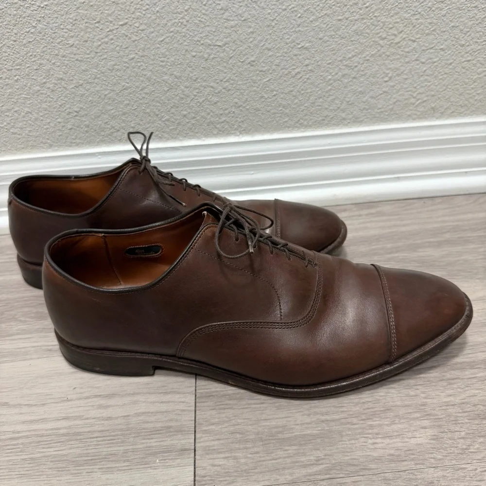 Allen Edmonds | Shoes | Allen Edmonds Cap Toe Dark Brown Park Avenue ...